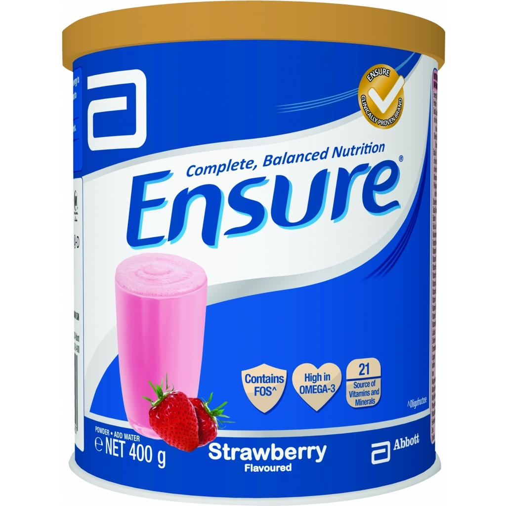 ENSURE STRAWBERRY 400G – Westham Pharmacy