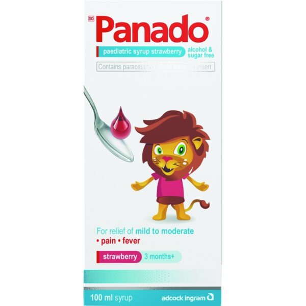 PANADO STRAWBERRY SYRUP 100ML – Westham Pharmacy